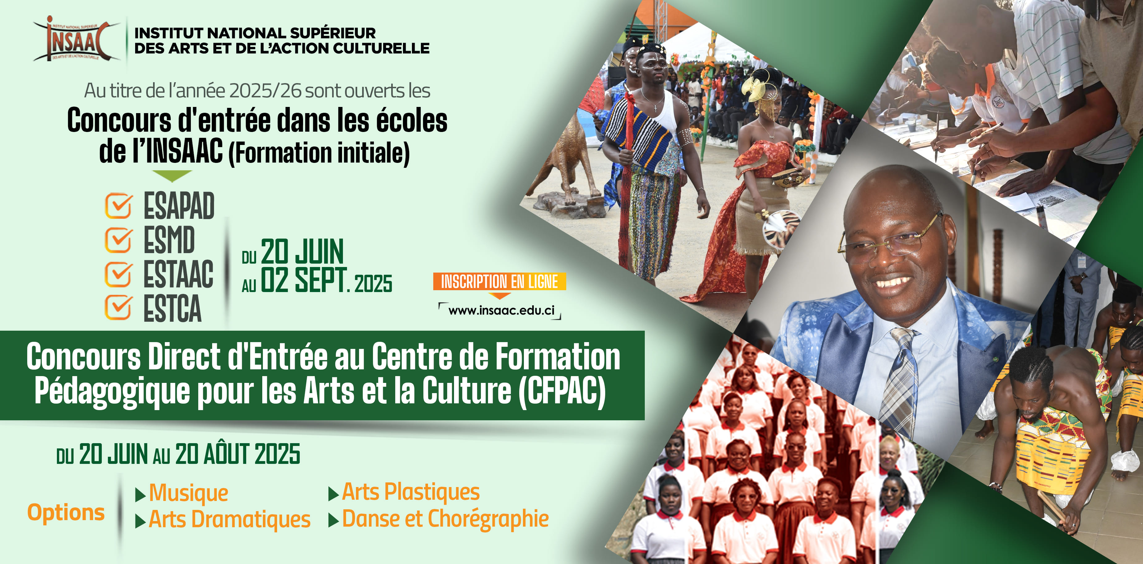 INSAAC - INSTITUT NATIONAL SUPERIEUR DES ARTS ET DE L'ACTION CULTURELLE ...